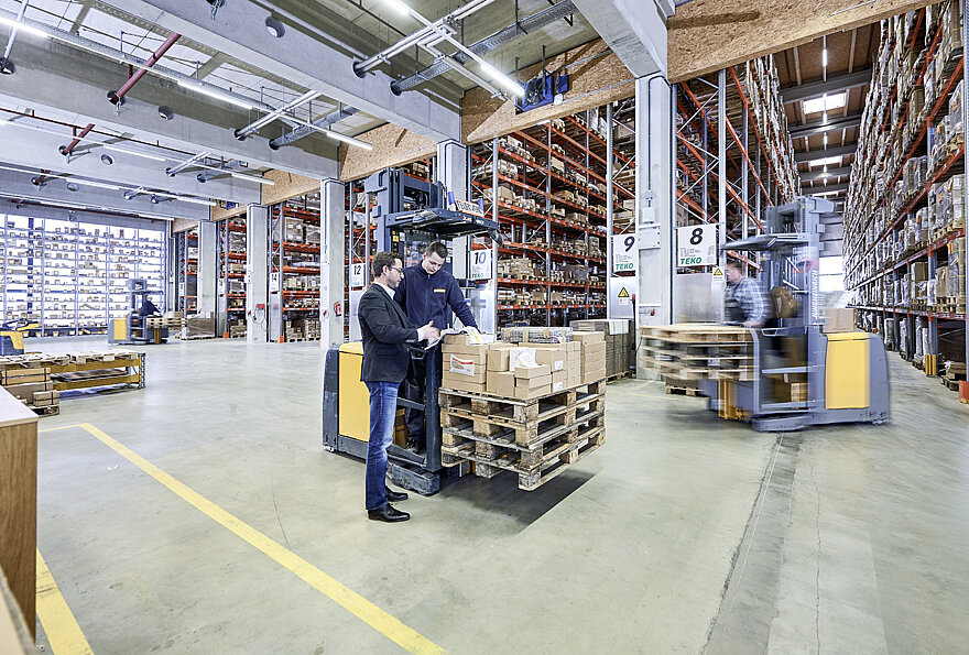Warehouse logistics and fulfillment solutions - Gebrüder Weiss